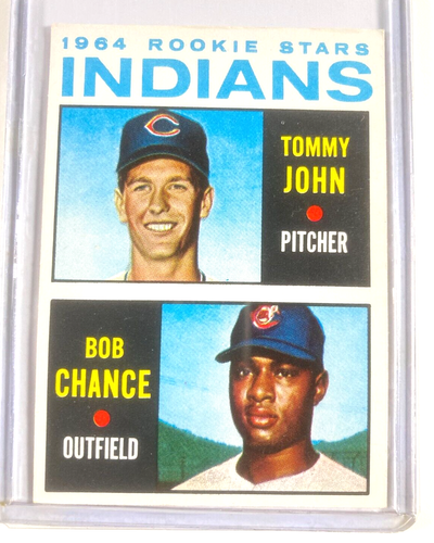 1964 Topps #146 Rookie Stars - Cleveland Indians - Tommy John, Bob ...