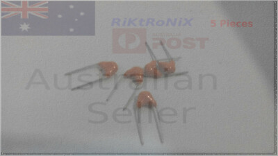 Ceramic Yellow Capacitor 330 pF 5Pcs | eBay Australia