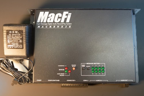 Mackenzie MAC FI-8 Eight Message Digital Record/Play System | eBay