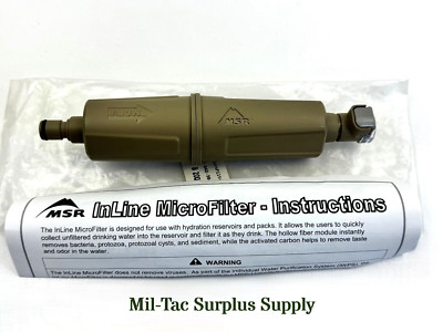 U.S. Military Surplus MSR Inline Micro Filter #NSN 4610-01-542-3842 | eBay