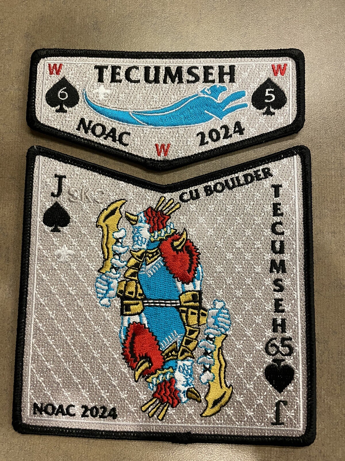 2024 NOAC-Lodge 65 Tecumseh Euchre Card Game Jack Of Spades | eBay