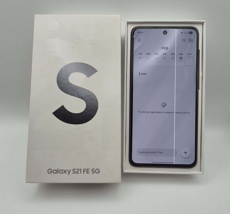 Samsung Galaxy S21 FE 5G SM-G990B/DS - 128GB - Graphite (Sbloccato) | eBay