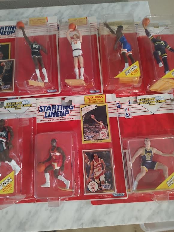 1993 Kenner Starting Lineup Basketball Lot of 10 | eBay