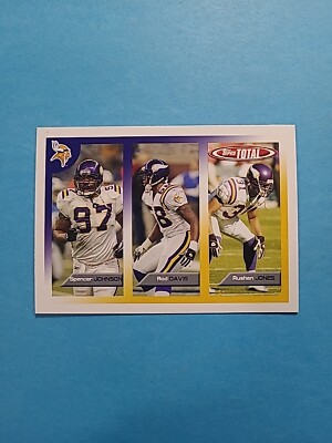 SPENCER JOHNSON ROD DAVIS RUSHEN JONES 2005 TOPPS TOTAL CARD # 424 ...