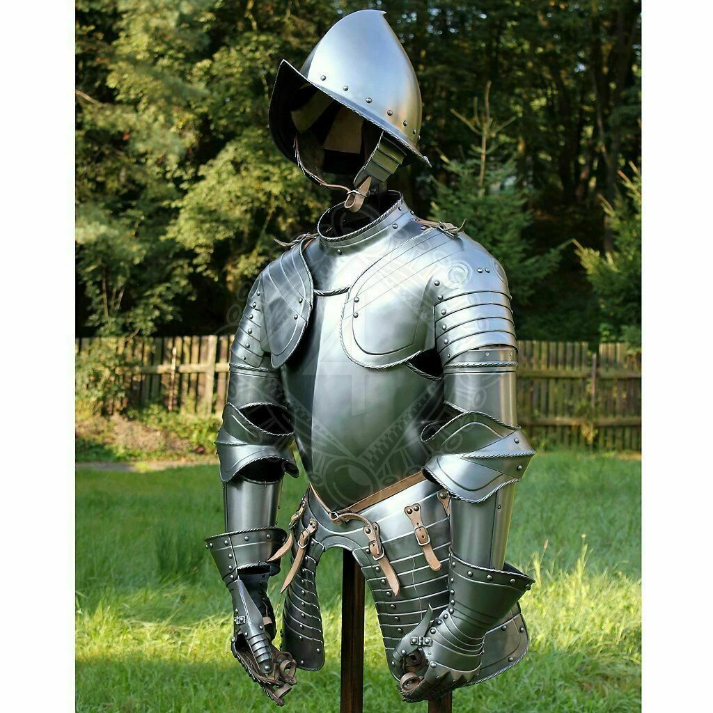 Medieval Suit Of Armor Helmet