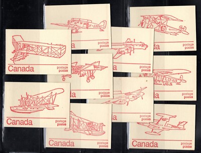 Canada Stamp Scott #BK74, 10 Booklets Complete Set 586/591/593 panes MNH, SCV$20 | eBay