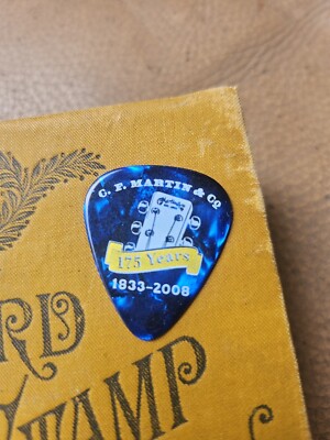 2008 Martin Guitars 175th Anniversary Guitar Pick Blue Pearl | eBay