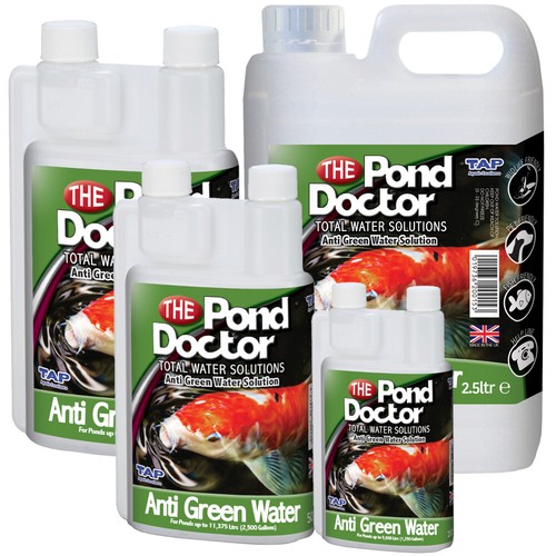Pond Doctor Anti Green Water Algae Treatment TAP Koi Pond GreenWater Removal | eBay