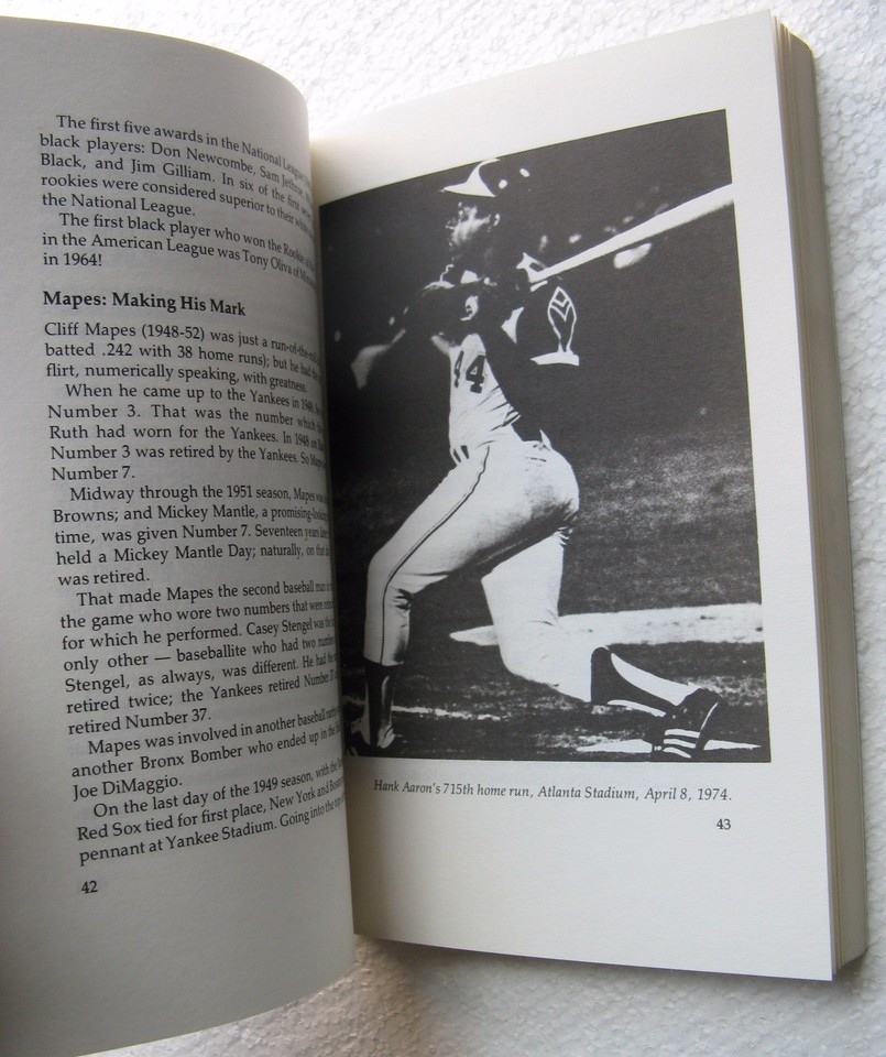 1978 "Almost Everything You've Ever Wanted To Know About Baseball", 192 ...