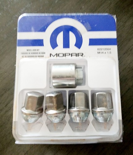 Mopar Wheel Lock Kit 82212564 M 14 x 1.5 | eBay