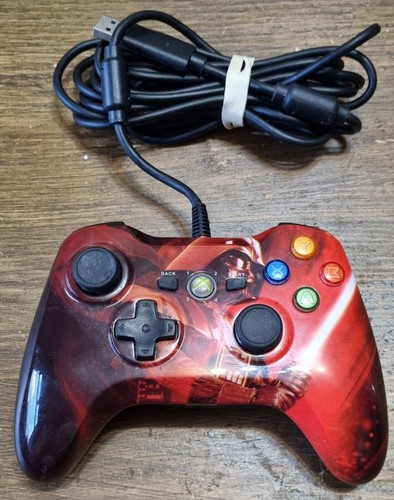 Rare Red/Black PowerA Xbox 360 Controller Star Wars Darth Vader for ...