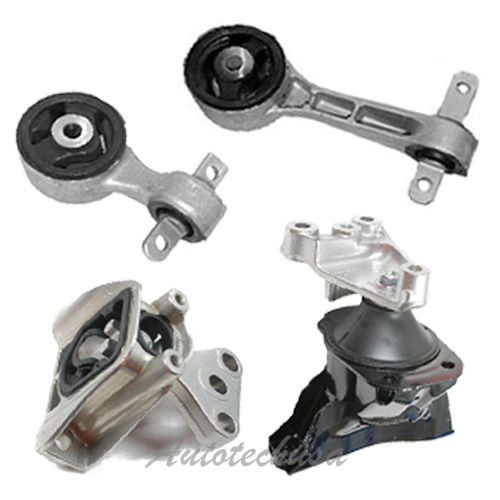 M252 Engine Motor & Trans Mount For 06-10 Honda Civic 1.8L Set 4PCS For ...