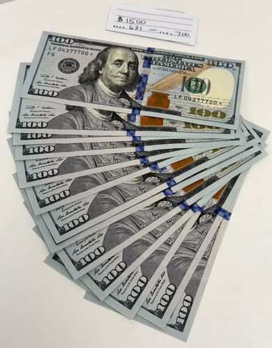 2009A $100 Dollar Bill 15 Star Note Lot FIFTEEN (15) Bills | eBay