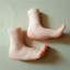 1:1 silicone clone girls foot Feet Model Sculpture whitening Skin ...