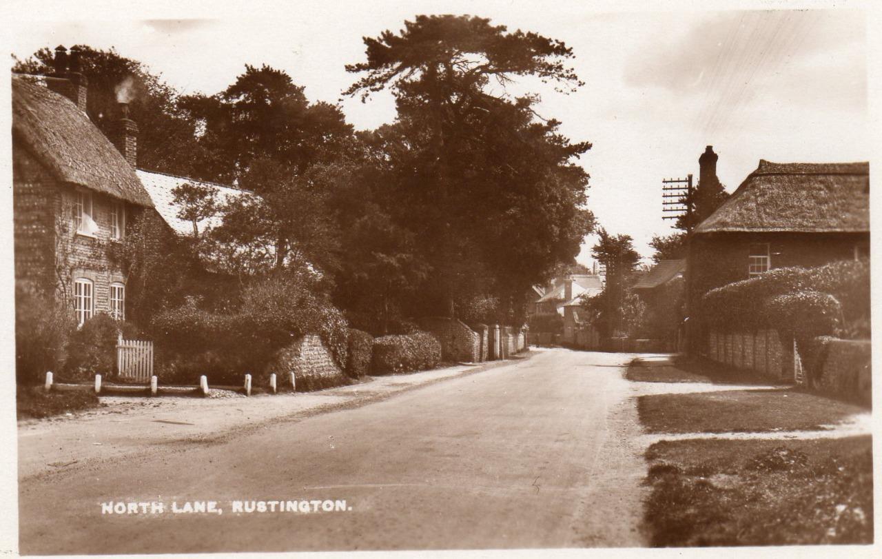North Lane Rustington Nr Littlehampton RP old pc used | eBay