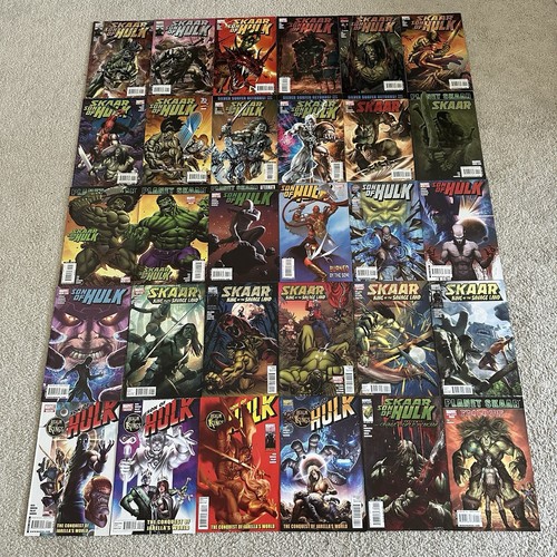 Marvel Skaar Son of Hulk #1-17 + Savage Land 1-5 Realm of Kings 1-4 ...