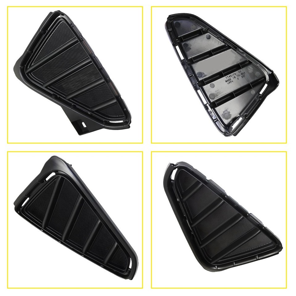 FRONT Fog Light Cover Set For 2016-18 Toyota RAV4 Front Driver +Passenger Side H | eBay