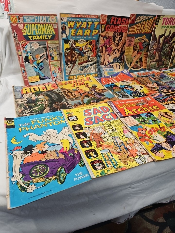 Lot Of 17 - 60's, 70's Vintage Comic Books. BATMAN ++original Owner. | eBay