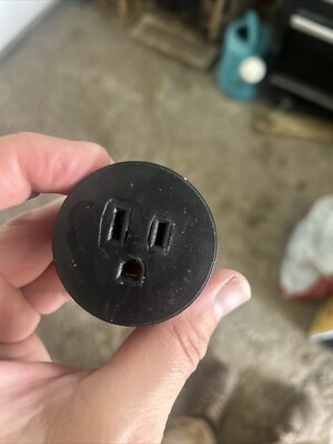 RV Electrical Adapter Plug 30AMP Male to 15AMP Female Fits Camper Round ...