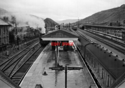 PHOTO RAILWAY STATION - TREHERBERT IN 1960 | eBay UK