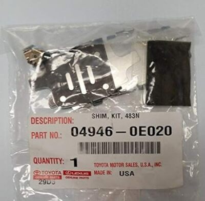 FACTORY LEXUS 06-09 RX350 REAR DISC BRAKE ANTI SQUEAL SHIM KIT ...