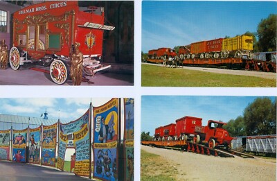 7-Circus Postcards Circus World Museum | eBay