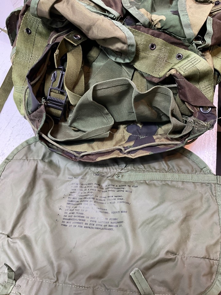 USGI Field Pack Combat LC-2 ALICE Complete Medium / Radio NEW Woodland ...
