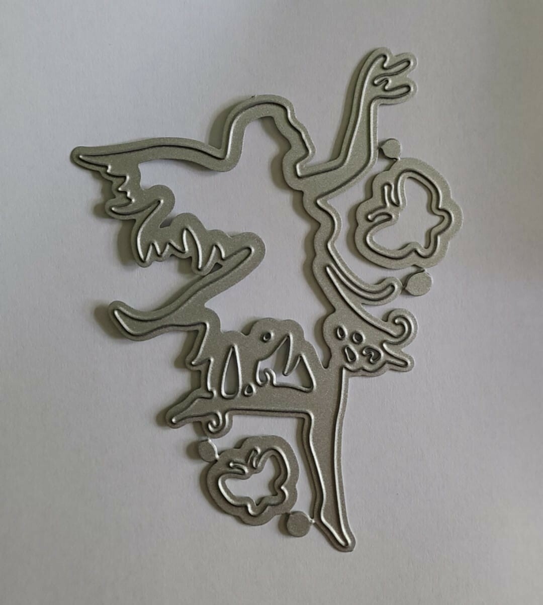 Angel with Butterflies metal cutting die Card Making Scrapbooking Craft ...