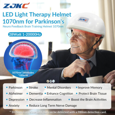 1070nm Led Helmet Brain Stroke Therapy Near Infrared Light Treatment ...