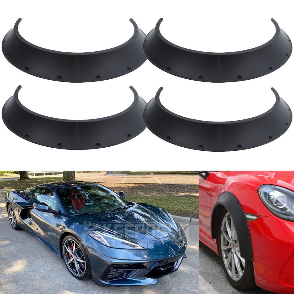 2020-2024 Chevy Corvette C8 Fender Flares Wide Body Kit 890mm Wheel ...