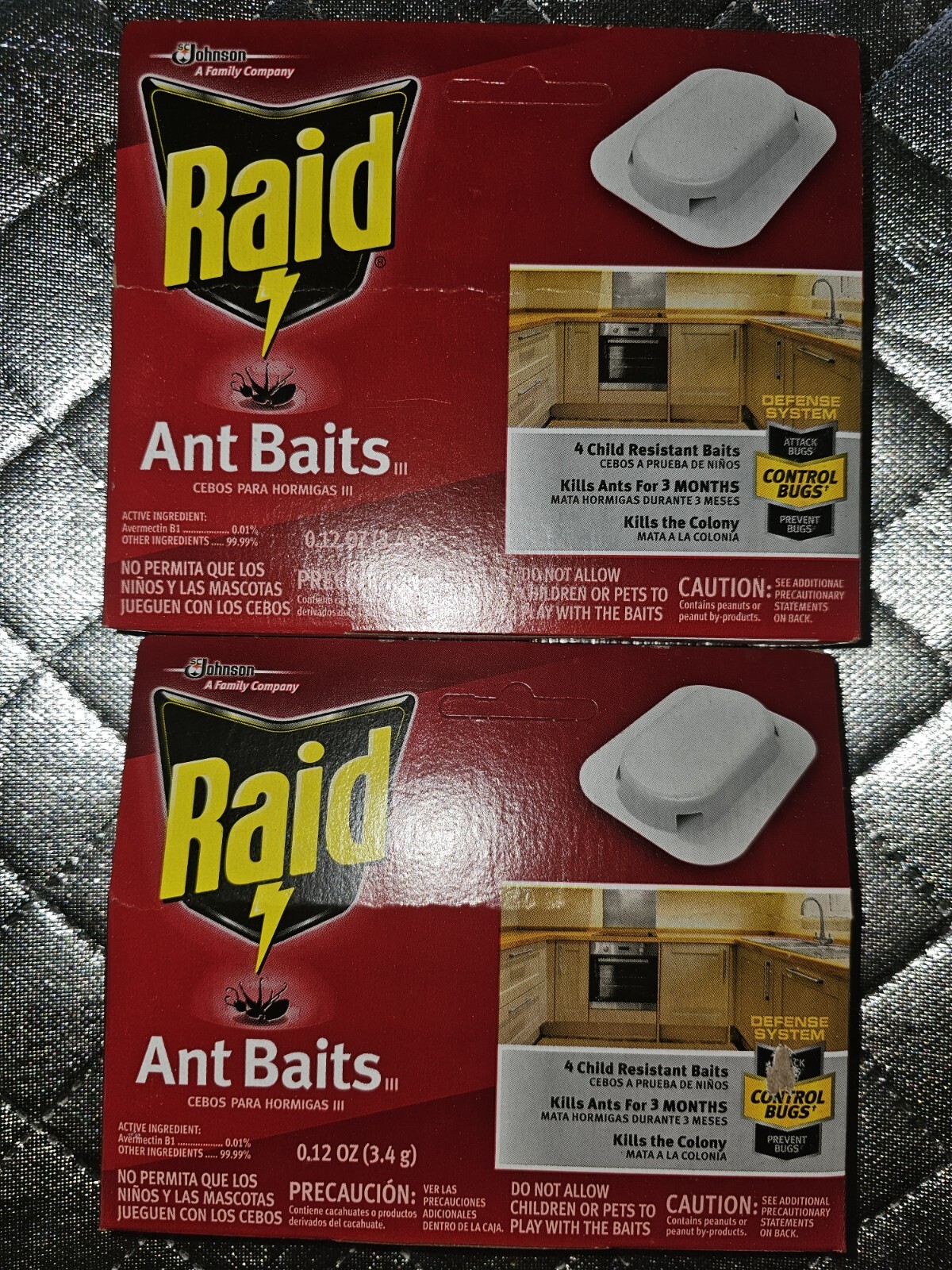Raid Ant Baits III - 4 Pack Lot Of 2 46500767463 | eBay