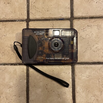 VGA 640x480 Digital Transparent Camera Sprint EarthLink DSC PRO Rare ...
