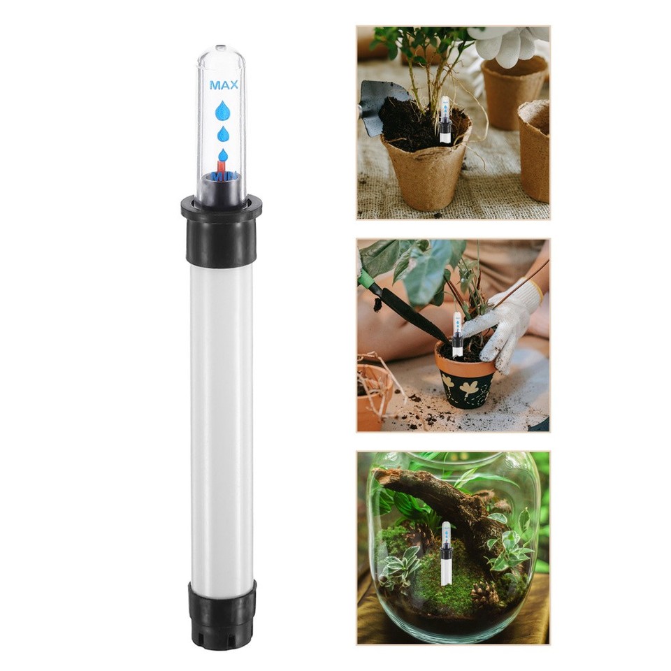 2 Pcs White Plastic Water Level Gauge Indicator for Potted Plant ...