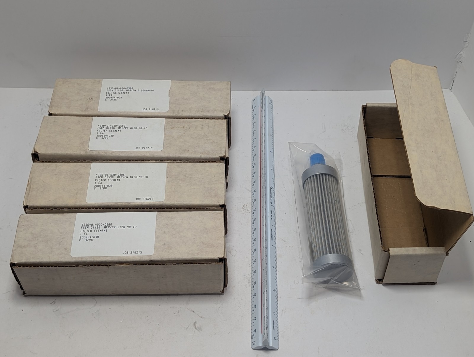 Lof of 5X Donaldson 6120-48-10 Aviation Filter Elements NSN 4330-01-030 ...