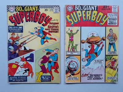 Superboy 138 Giant, 80 Page Giant 10 DC Comics | eBay