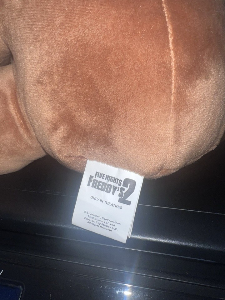 Five Nights At Freddy’s 2 FNAF Cinemark Popcorn Bucket Freddy Fazbear ...