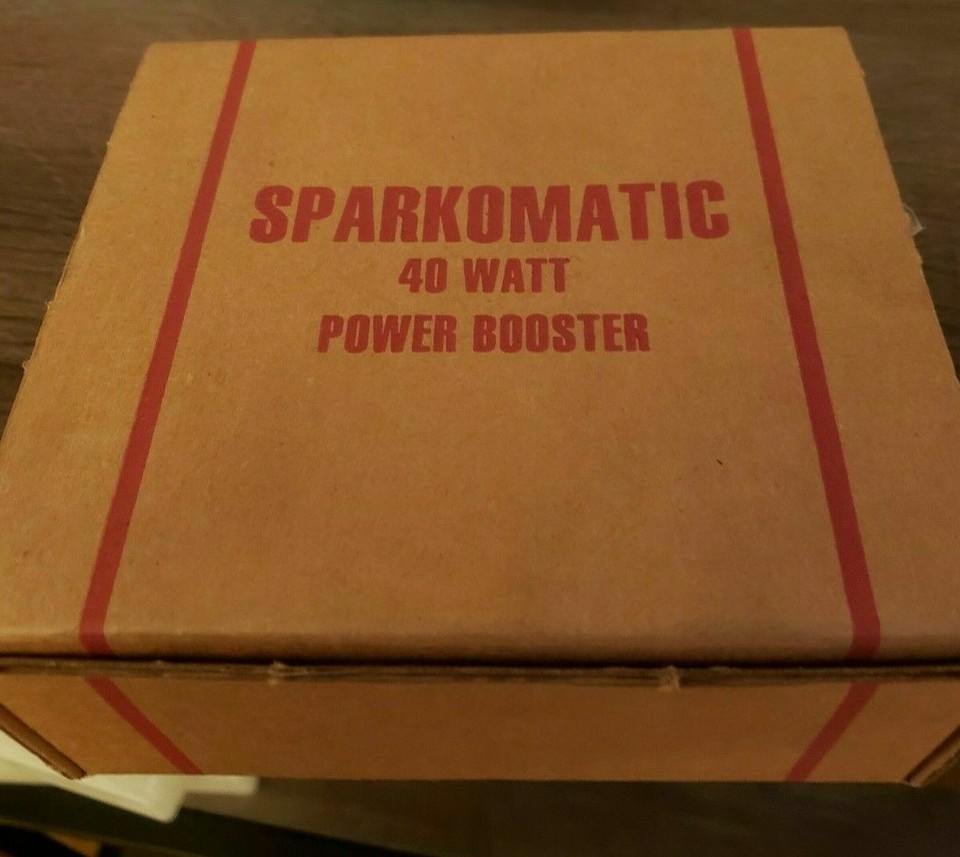 Sparkomatic LC52 Car Stereo 40 Watt Power Booster Full Range Amplifier ...