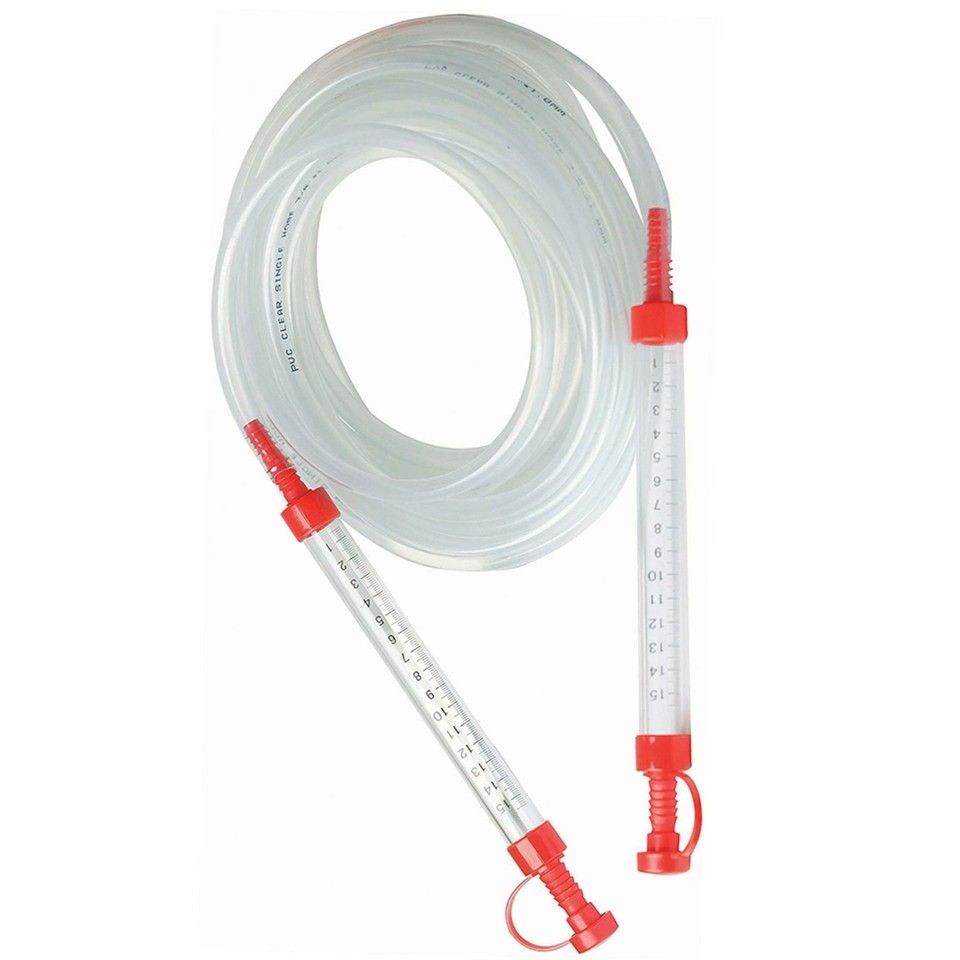10 Metre Water Level Kit Gauge Distance Spirit Level Tubes Pvc 3/8" Dia ...
