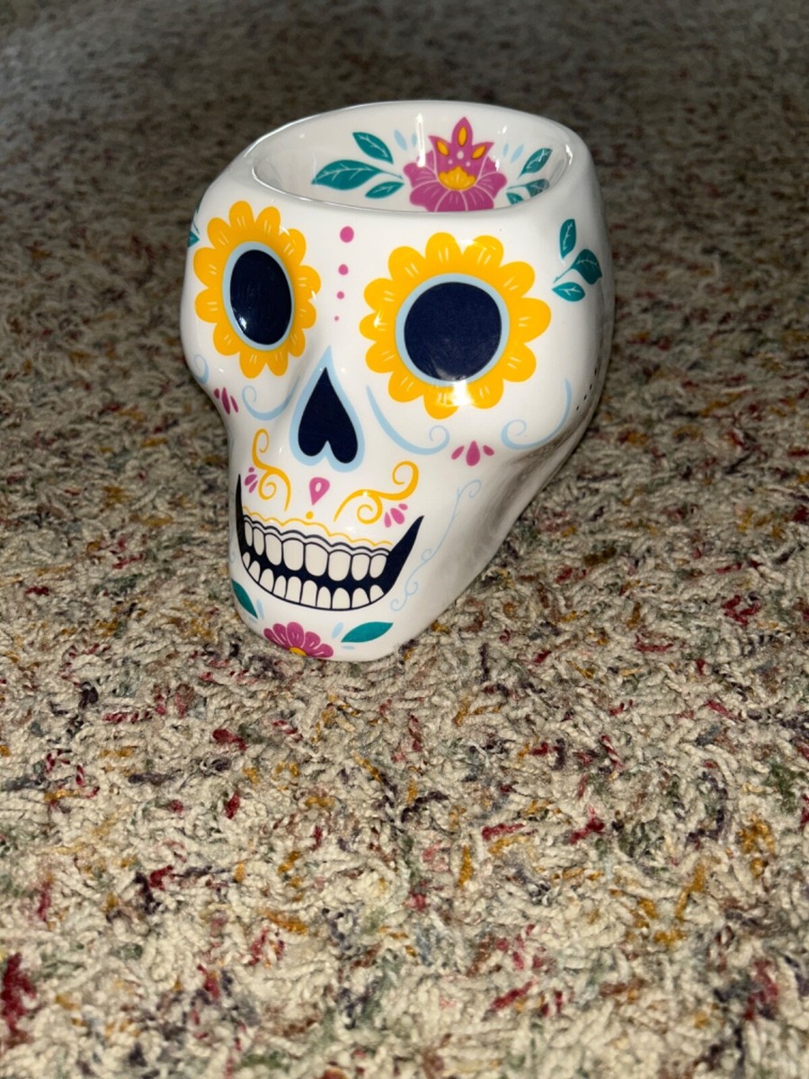 Sugar Skulls Candy Colorful Candy Sugar Skulls With Flowers On Day...