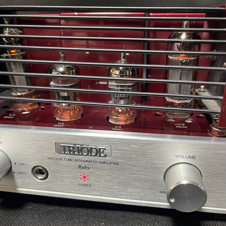 TRIODE Ruby Vacuum Tube Amplifier w/ Cable Used Tested | eBay