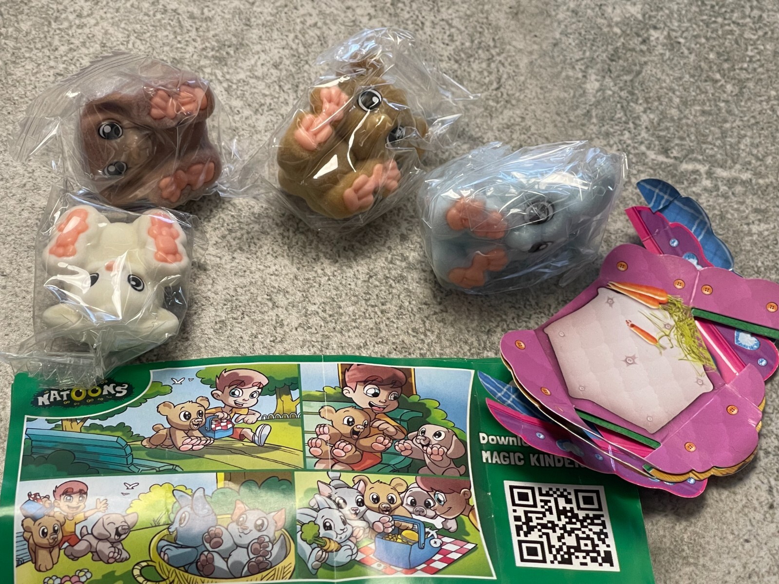 VINTAGE KINDER SURPRISE FULL SET NATOONS | eBay