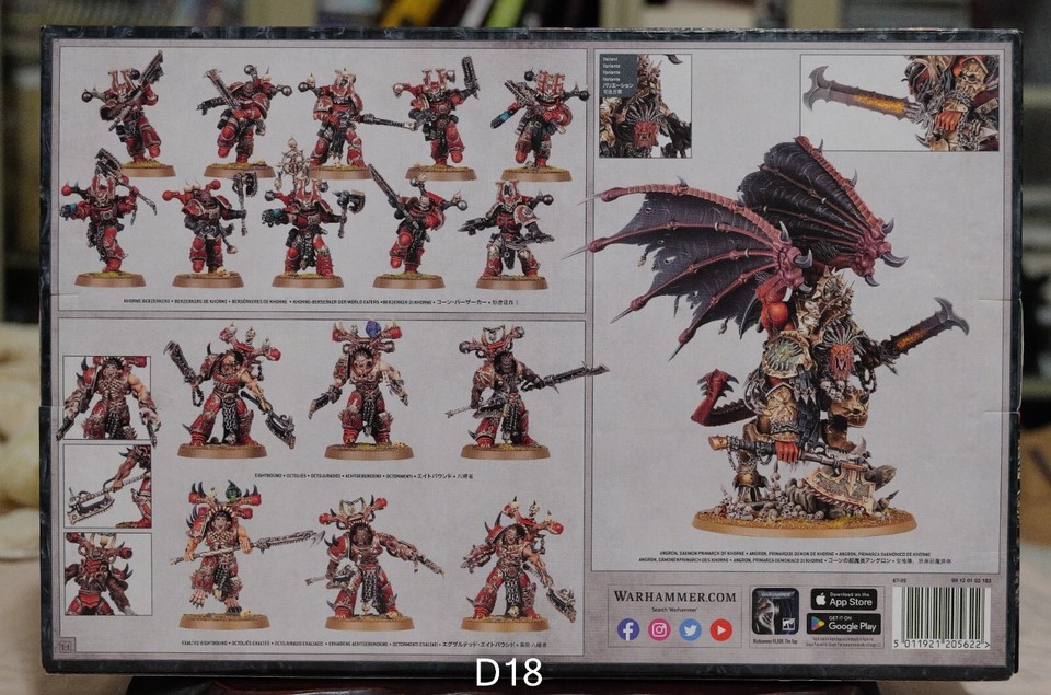 Warhammer 40K World Eaters Exalted of the Red Angel new 5011921205622| eBay
