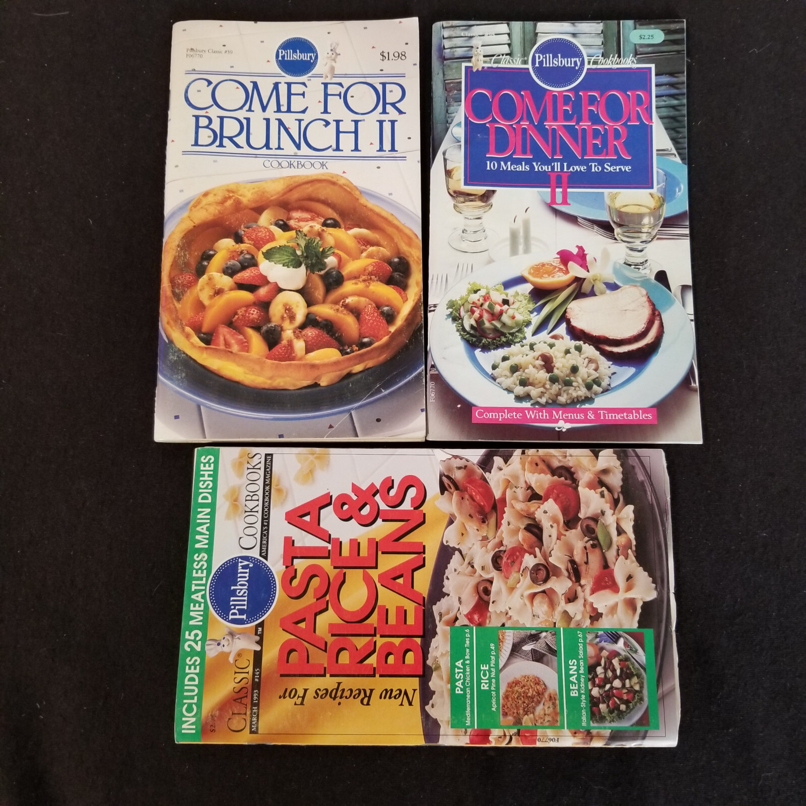 Assorted Lot / Set of 11 - 1970's, 80's 90's Cookbooks & Tips ...