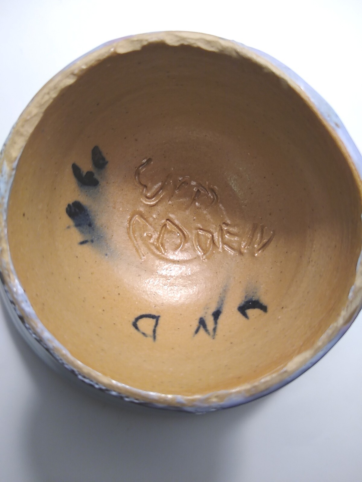 UND School of Mines Pottery - Expermental Piece - signed Ern Rooen ...