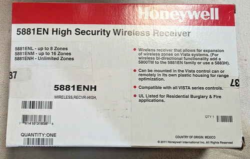 Honeywell Ademco 5881ENH Wireless Receiver for sale online | eBay