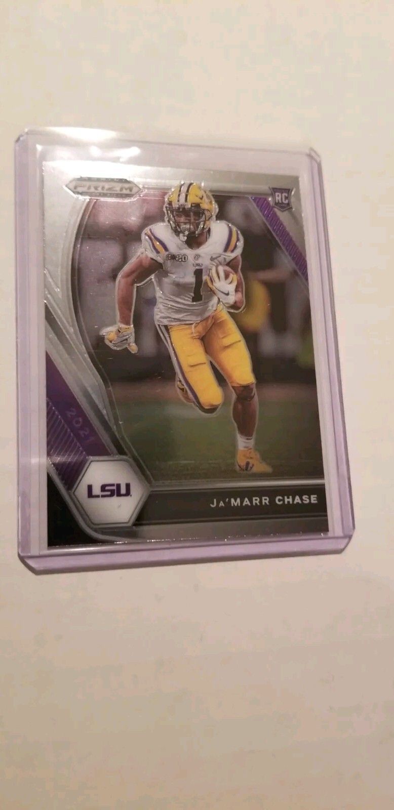2021 Panini Prizm Draft Picks ROOKIE Jamar Chase #112 Cincinnati ...