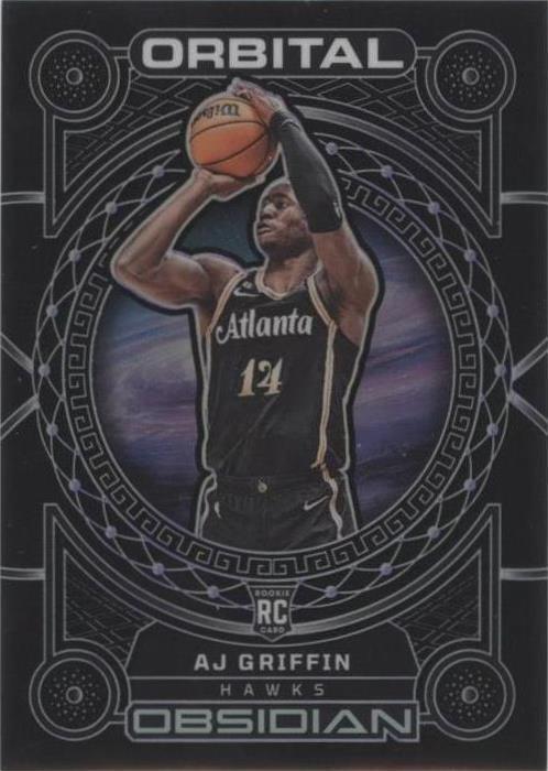 2022-23 Panini Obsidian - Orbital AJ Griffin #4 Electric Etch Purple ...