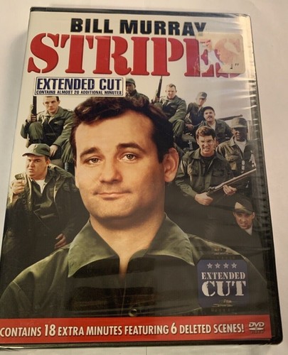 Stripes (DVD, 1981) - Extended Cut - SEALED 43396059948| eBay