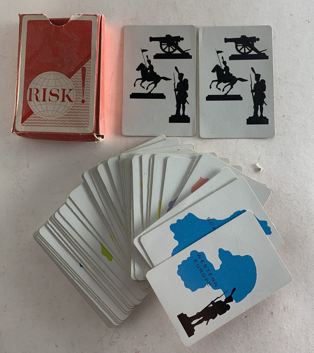 Risk Board Game Cards