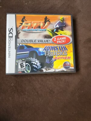 Nintendo DS Game ATV Monster Trucks Mayhem Complete 802068101084| eBay